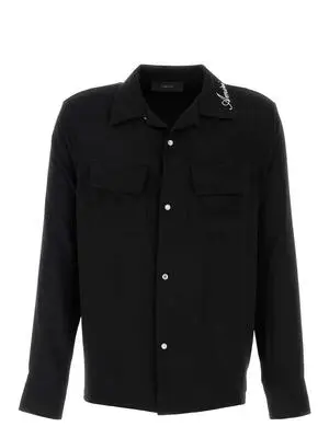 Amiri Polyester Shirt - Black