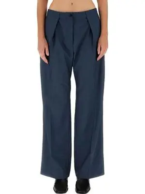 Acne Studios Wool Pants - Blue