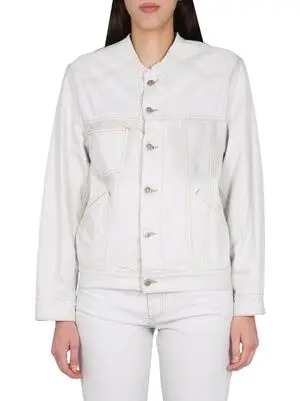 MAISON MARGIELA Denim Jacket - White