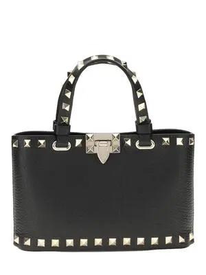 Valentino Garavani Rockstud Shopping Mini Handbag - Black