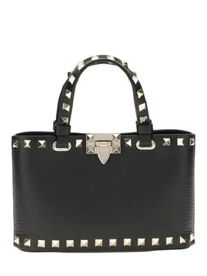 Valentino Garavani Rockstud Shopping Mini Handbag - Black