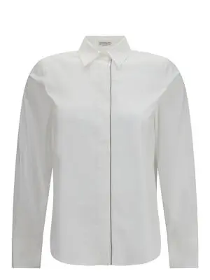 BRUNELLO CUCINELLI BRUNELLO CUCINELLI Stretch Cotton Poplin Shirt