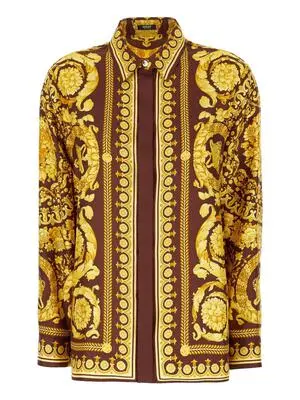 Versace Versace Woman Clothing Shirts Multicolor