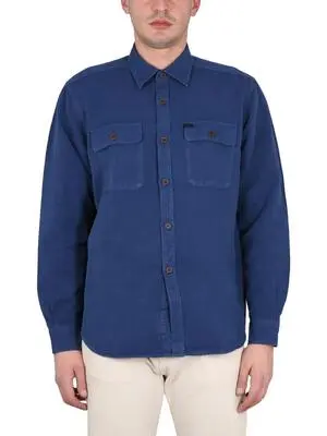 FAY Shirt With Pockets - Blue