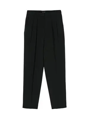 Giorgio Armani Trousers Tapered Trousers - Black