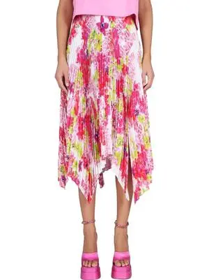Versace VERSACE Pleated Skirt Multicolor