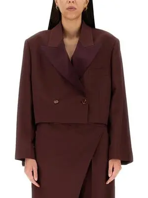 Acne Studios Wool Blend Jacket - Multicolor