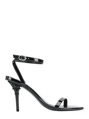 VETEMENTS VETEMENTS Patent Leather Eiffel Tower Sandals