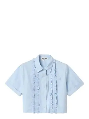 Miu Miu Cotton Shirt - Multicolor