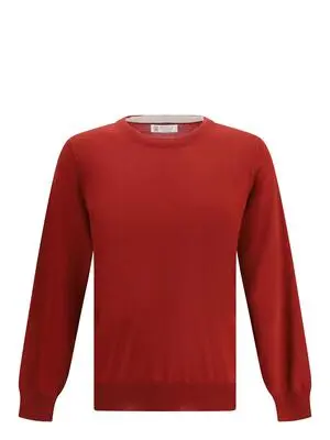 Brunello Cucinelli BRUNELLO CUCINELLI Virgin Wool Sweater Red