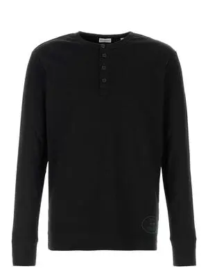 Burberry Stretch Cotton T-shirt - Black