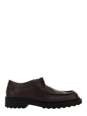 Bottega Veneta Leather Ben Lace-up Shoes - Brown