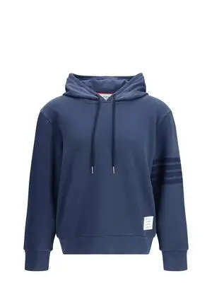 Thom Browne THOM BROWNE Cotton Hoodie Blue