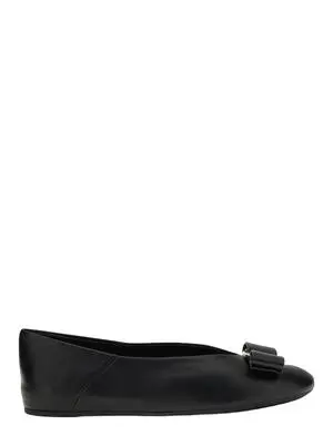 FERRAGAMO SALVATORE FERRAGAMO Vara Bow Ballerinas Black