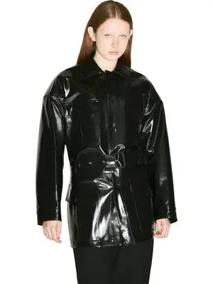Saint Laurent Saharienne Jacket - Black