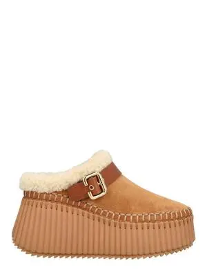 Chloé Nama Platform Boots - Multicolor