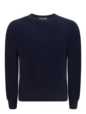 Brunello Cucinelli Virgin Wool Sweater - Blue