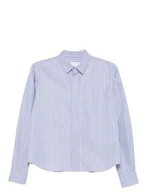 Sacai Striped Cotton Shirt - Multicolor