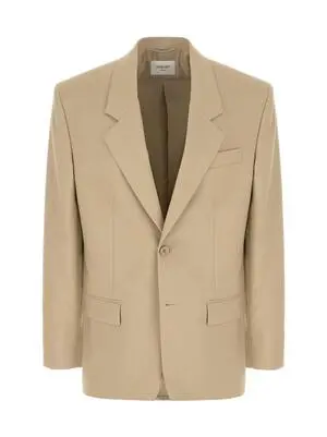 Saint Laurent Plain Single-breasted Blazer - Multicolor