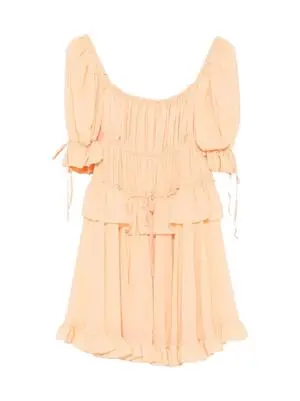 Chloé Silk Mini Dress - Multicolor