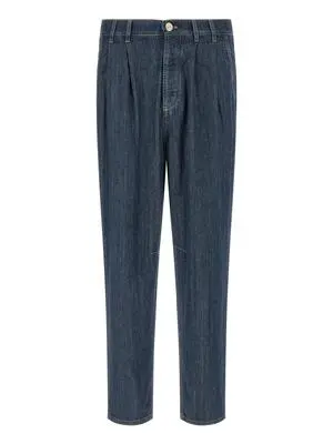 Brunello Cucinelli Denim Pants - Blue