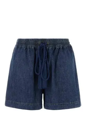 Valentino Garavani Denim Shorts - Blue