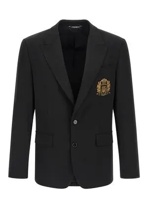 Dolce & Gabbana Sicilia Light' Blazer - Black
