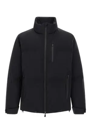 Herno High-neck Short Down Jacket - Black