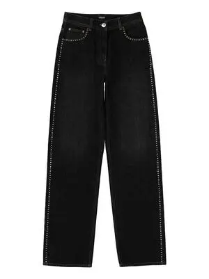 Versace High Waist Jeans - Black