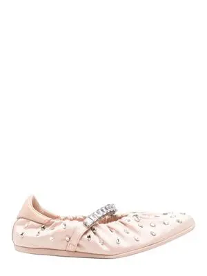 JIMMY CHOO JIMMY CHOO Jade Leather Ballets Multicolor