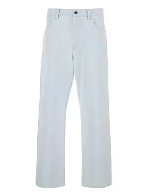 Stone Island Jeans With Logo Patch - Blue