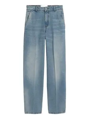 AMI Paris Baggy Fit Denim Jeans - Multicolor