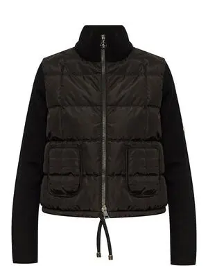 Moncler Padded Virgin Wool Cardigan - Multicolor