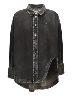 Attico Denim Shirt - Black