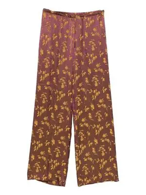 Dries Van Noten DRIES VAN NOTEN Puvis Floral Print Trousers Multicolor