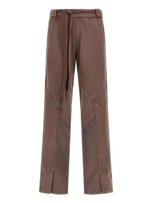 Attico Fleece Pants - Brown