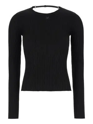COURREGES Ribbed Knitwear - Multicolor