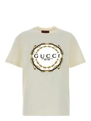 Gucci Cotton Oversize T-shirt - White