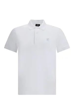 Fendi Cotton Polo - White