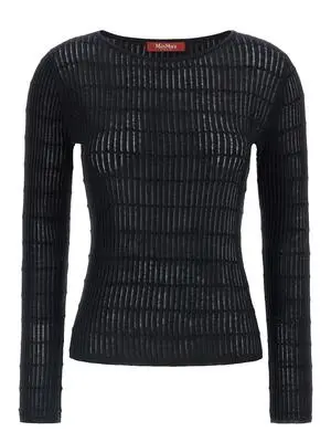 MAX MARA MAX MARA STUDIO Mstpedone Ribbed Knit Sweater