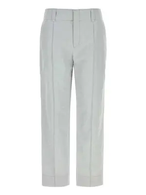 Chloé CHLOÉ Linen Blend Pant Gray