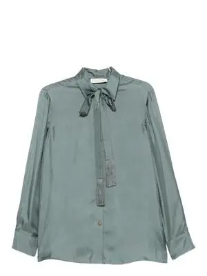 Zimmermann Silk Pussy-bow Shirt - Multicolor