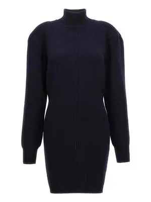 Stella McCartney Wool Blend Knit Dress - Blue