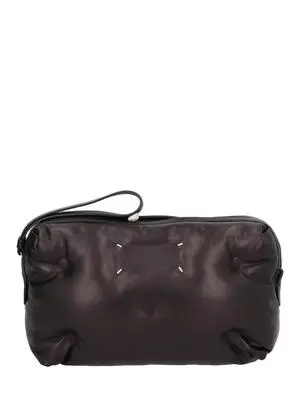 MAISON MARGIELA Glam Slam Leather Camera Bag - Black