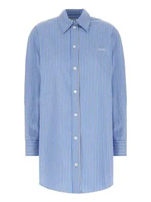 Isabel Marant Étoile Striped Button Up Shirt - Multicolor