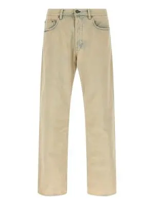 GOLDEN GOOSE Skate' Jeans - Cream