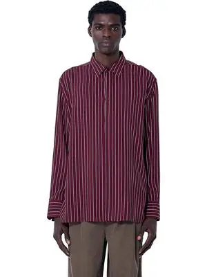 Saint Laurent Cassandre Shirt - Brown