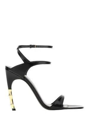 Gucci Leather Castello Sandals - Black