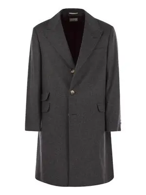 BRUNELLO CUCINELLI BRUNELLO CUCINELLI Wool And Cashmere Coat