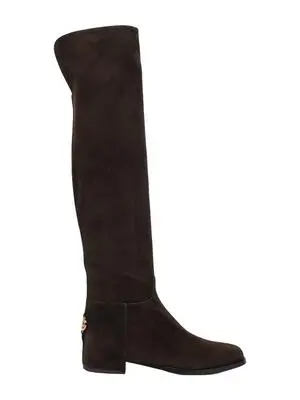 Dolce & Gabbana Suede High Boot - Brown